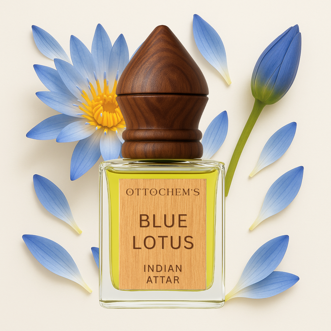 Blue Lotus | Indian Authentic Attar – Handcrafted Kannauj Floral ...